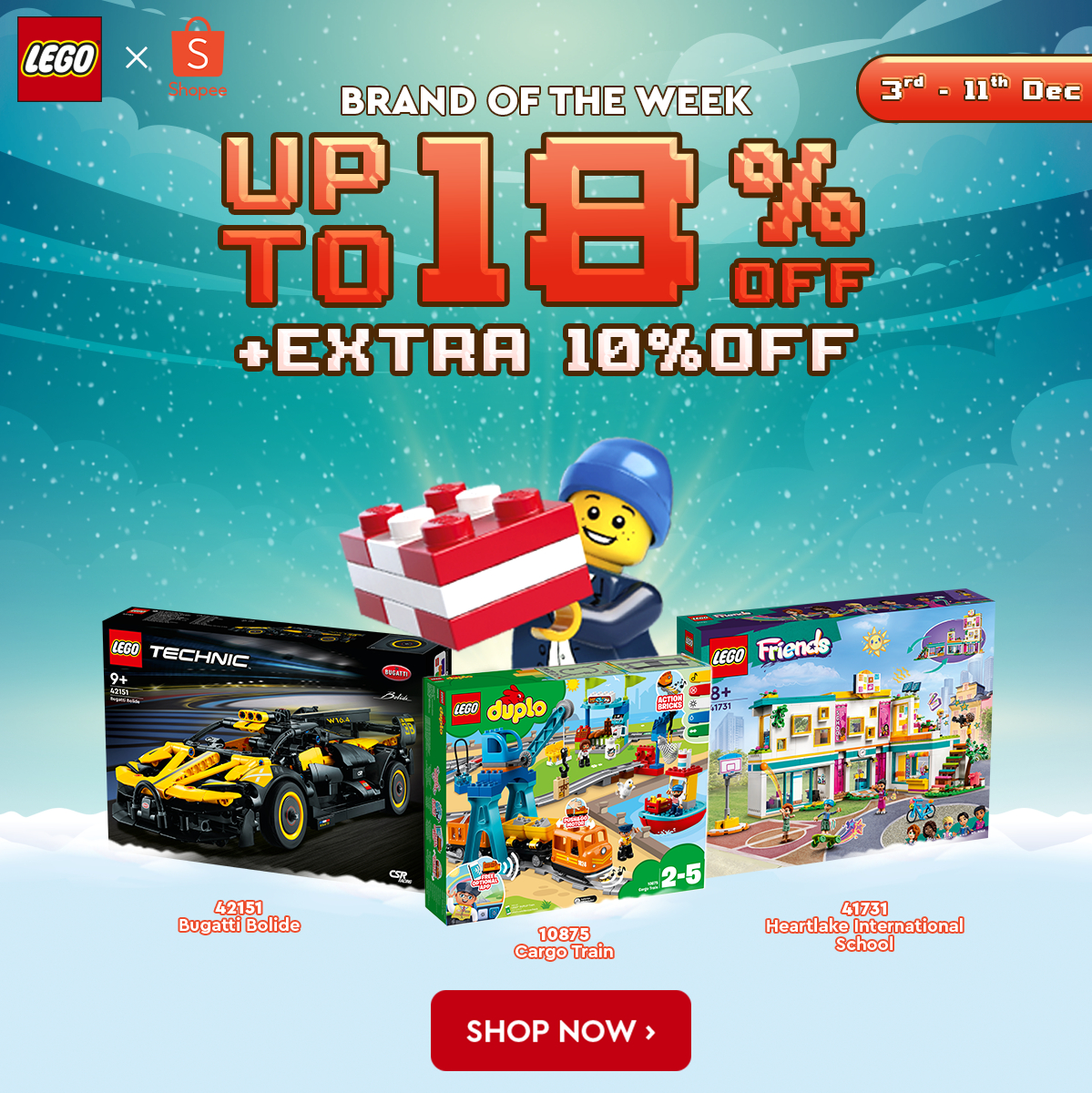 New Shopee Deal : Lego Brand Of the Week - Price Tracker SG
